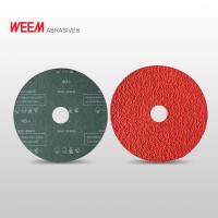 China WEEM 6216 Ceramic Alumina Resin Fiber Jumbo Roll 1600mm Width for CA Fiber Disc Converting - P24 to P120 Grit for sale