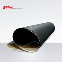 China Heavy Duty Silicon Carbide Paper Cloth Abrasive Belt for Wood Panel Sanding 3300mm for sale
