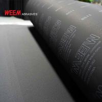 China WEEM 1128 SiC Cloth Rolls - 1400mm/1600mm Polyester Backing Segment Belts for Wood Panel Sanding for sale