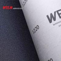 China Silicon Carbide Paper-Cloth Sanding Belts 3300mm Width for Wood & Panel Processing - P40 to P180 Grit Range for sale
