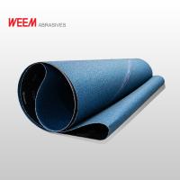 China Zirconia Aluminum Abrasives Cloth Roll 8 inch x 25 Yards P36 P100 Grit Floor Sanding for sale