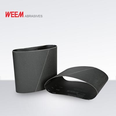 China WEEM 1126-12 Silicon Carbide Floor Sanding Belt 203mm x 482mm Grit 120 for Clarke EZ-8 Sander for sale