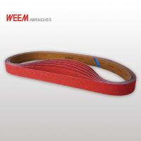 China Ceramic Grain Polyester Cloth Abrasive Rolls 1400mm Width Top Size Coating for Stainless Steel Sanding for sale
