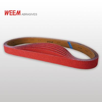 China Ceramic Grain Polyester Cloth Abrasive Rolls 1400mm Width Top Size Coating for Stainless Steel Sanding for sale