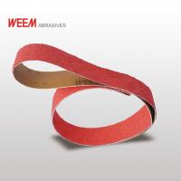 China Ceramic Grain Polyester Cloth Abrasive Rolls 1400mm Width Top Size Coating for Stainless Steel Sanding for sale