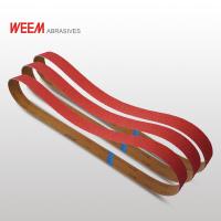 China Ceramic Grain Polyester Cloth Abrasive Rolls 1400mm Width Top Size Coating for Stainless Steel Sanding for sale