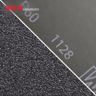 China WEEM 1128 Silicon Carbide Wide Sanding Belts - P40 to P220 Grit, 1000mm to 1380mm Width for sale