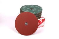 China WEEM 2216-01 100mm x 22mm Aluminum Oxide Sanding Discs P24-P120 Grit for Angle Grinders for sale