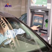 China NCR SelfServ 34 NCR 6634 WalkUp Through The Wall Full Function ATM Money Machine for sale