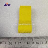 China ATM Spare Parts NCR S1 Presenter Yellow Rubber Belt 9.5*245 445-0717604 445-0719464-14-4 for sale