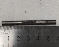 China Part Number GFS-120-60-01 Glory GFS 120 Banknote Counter Spare Parts Shaft 5*56.5 for sale