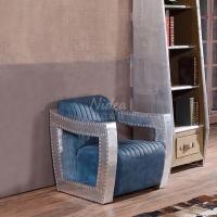 China Nidea #8946 Industrial Style Retro Aviator Design Leather Chair Tufted Button for Home Bar for Hotels Cafes BARS for sale