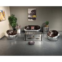 China Nidea #8911 Luxury Sofa Vintage Industrial Retro Aviator Sofa  Bar Pub Club Studio Car Dealer Lounge Living Room Furniture  Club for sale