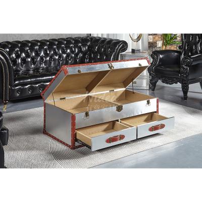 China Nidea #307 Vintage Industrial Retro Aviator Vintage Trunk Cabinet  Lounge Pub Club Studio Furniture for sale