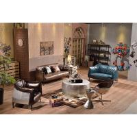 China Nidea #8935 Luxurious Simple and Modern Office Sofa with Coffee Table Set for Reception Meeting & Negotiation Areas for sale