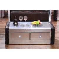 China Nidea #8601 Customized Handmade Industrial Design Aluminum Coffee Table for Living Room & Hotel Use for sale