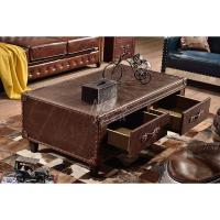 China Nidea #8629 Luxury Vintage Industrial Retro Aviator Vintage Trunk  Coffee Table Lounge Pub Club Studio Furniture Salon Meuble for sale