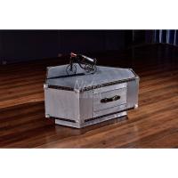 China Nidea #8632 Industrial Retro American Style Aluminum Coffee Tables Handmade Durable Home Furniture Living Room for sale
