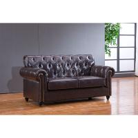China Nidea #8945 American Genuine Leather Sofa Set Sponge Filled Luxury Furniture for Hotel and Villa Living Room for sale