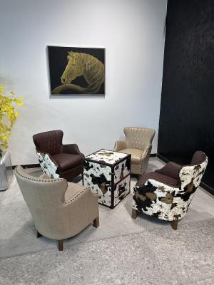 China Nidea #YueBao 1 Foshan Hot Sale Vintage Industrial Retro Aviator Chair Cigar Bar Pub Club Studio Car Dealer Lounge Furniture Industrial Bar for sale