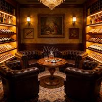 China Classic Dark Brown Handmade Chesterfield Leather Club Chair for Hotel Lobby Bar & Executive Office for sale