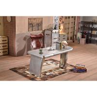China Desk Vintage Aluminium Industrial Design Mid-Century Aviation Office Table Durable Commercial Customized for sale