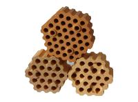 China 37 Hole Checker Brick Low Creep Chequer Brick For Steel Plant Hot Blast Stove for sale