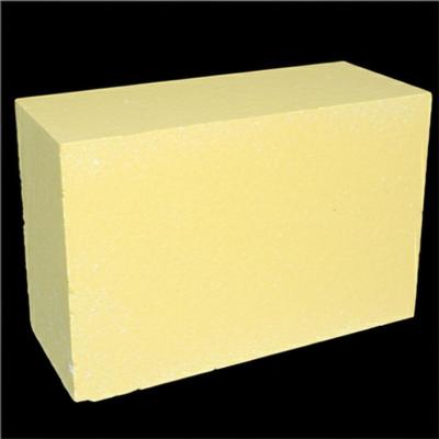 China Light Yellow High Alumina Refractory Brick Smooth Surface and Ash 0.3% for Refractory Solutions for sale
