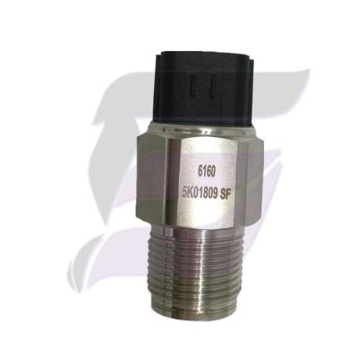 China Common Rail Pressure Sensor 499000-6160 for Kobelco Hitachi Excavator Engine 4HK1 6HK1 for sale