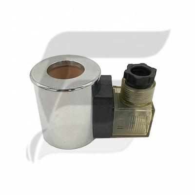 China MFZ8-50YC 24V Solenoid Valve Coil for SANY Excavator 51mm Height 22.5mm ID for sale