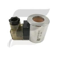 China MFZ8-50YC 24V Solenoid Valve Coil for SANY Excavator 51mm Height 22.5mm ID for sale