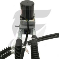 China 709-450000006 Kato HD700 HD820 Excavator Throttle Motor Round Plug for sale