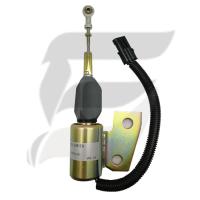 China 3991168 24V Engine Fuel Stop Solenoid Flameout Solenoid for Hyundai R130 Excavator for sale