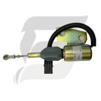 China 3991168 24V Engine Fuel Stop Solenoid Flameout Solenoid for Hyundai R130 Excavator for sale