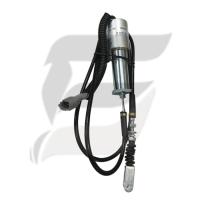 China 11E1-60100-24 Stop Solenoid 24V Engine Fuel Shutoff for R210 DH220-5 Excavator for sale