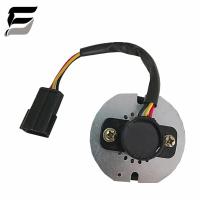 China Manual Throttle Gas Knob Switch YN52S00009P1 for SK200-6 6E Excavator Fuel Dial for sale