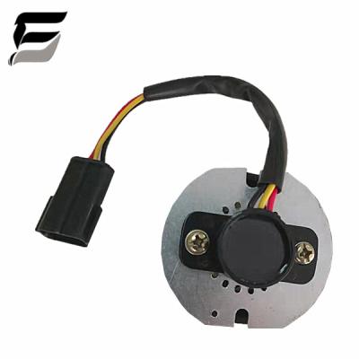 China Manual Throttle Gas Knob Switch YN52S00009P1 for SK200-6 6E Excavator Fuel Dial for sale