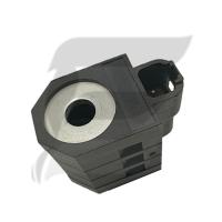 China 24V Solenoid Valve Coil for Hyundai R215-7 Excavator 52mm Height 13mm Diameter for sale