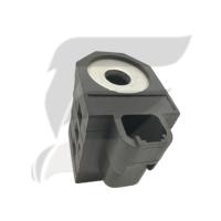 China 24V Solenoid Valve Coil for Hyundai R215-7 Excavator 52mm Height 13mm Diameter for sale