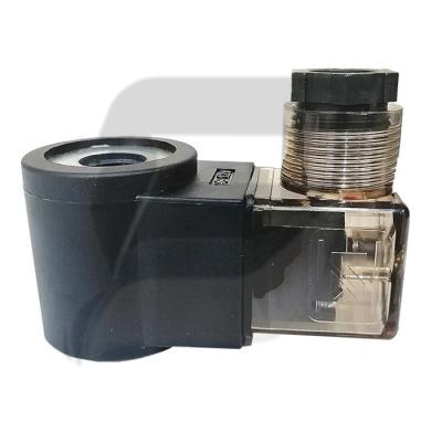 China Elevator Hydraulic Solenoid Cartridge Valve Coil 13mm Bore 37mm Height AC 220V for sale