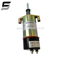 China 24V Fuel Shutoff Solenoid 125-5774 for E330 330B 330C Excavator Stop Valve for sale