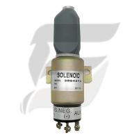 China 24V Cummins 3864274 Diesel Shut Off Solenoid for Mitsubishi S6K E200B Excavator for sale