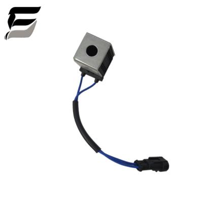 China 12V 24V XGMA Excavator Solenoid Coil XG821 XG822 ZHENYU ZY150-8 13mm ID 36mm Height for sale