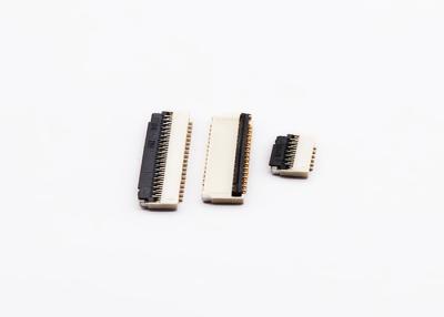 China Back flip connector and easy on R/A type  0.3  pitch   with LCP, White, 4-60PIN  for PCB board for sale