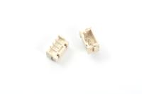 China wafer connector   0.6/0.8/1.0 mm spacing pressure type bar connectors ,plastic quick connect hose fittings for sale
