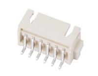 China 2.54mm Pitch 6Pin Female Seat Dalee Wafer Connector for sale