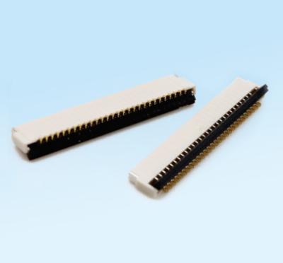 China 0.5mm pitch  High=1.0  4-60 pins for DALEE FPC connector from insertion and rear lock for sale