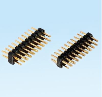 China Pin 1.0mm Double Row SMT H1.0 Straight Pin Connector for sale