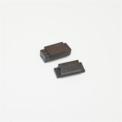 China 40 Pin 0.5MM Pitch Double Slot Board-to-Board (BTB) Connector 4.5 Gold Plated for PCB Manufacturer PCBA SMD for sale