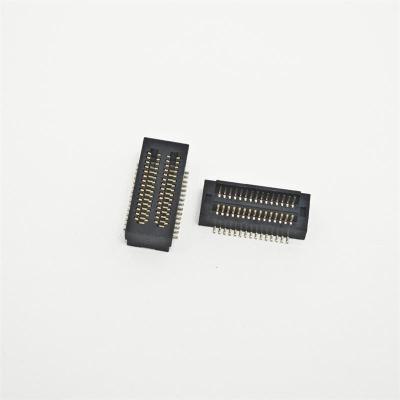 China Double Slot 0.8 Pitch btb Board-to-Board Connector 32pin Male and Female Block Height 4.5mmH SMD Terminal PCBA for sale